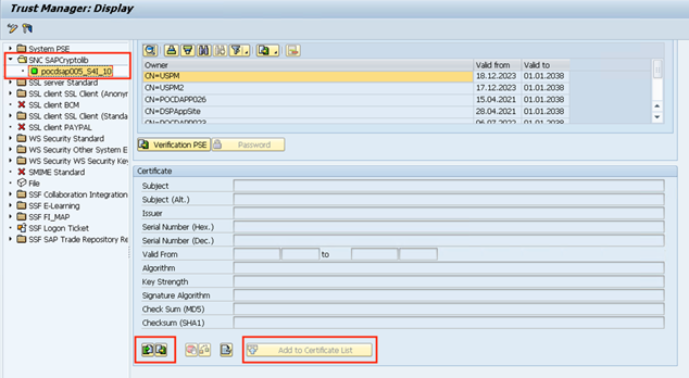 Snc Configuration For Sap Software Support