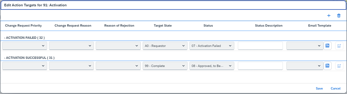 Follow Up Change Request – Software Support